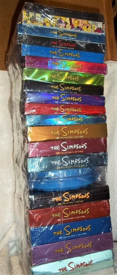 The Simpsons The Complete Series 1-20 + Movie (DVD, 2021, 79-Disc ...
