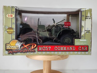 THE ULTIMATE SOLDIER WWII WC57 COMMAND CAR 1:18-21ST CENTURY-XD ...