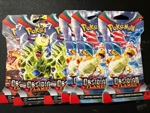 30-Pokemon TCG: scarlet and violet, obsidian, Booster Packs-New ...