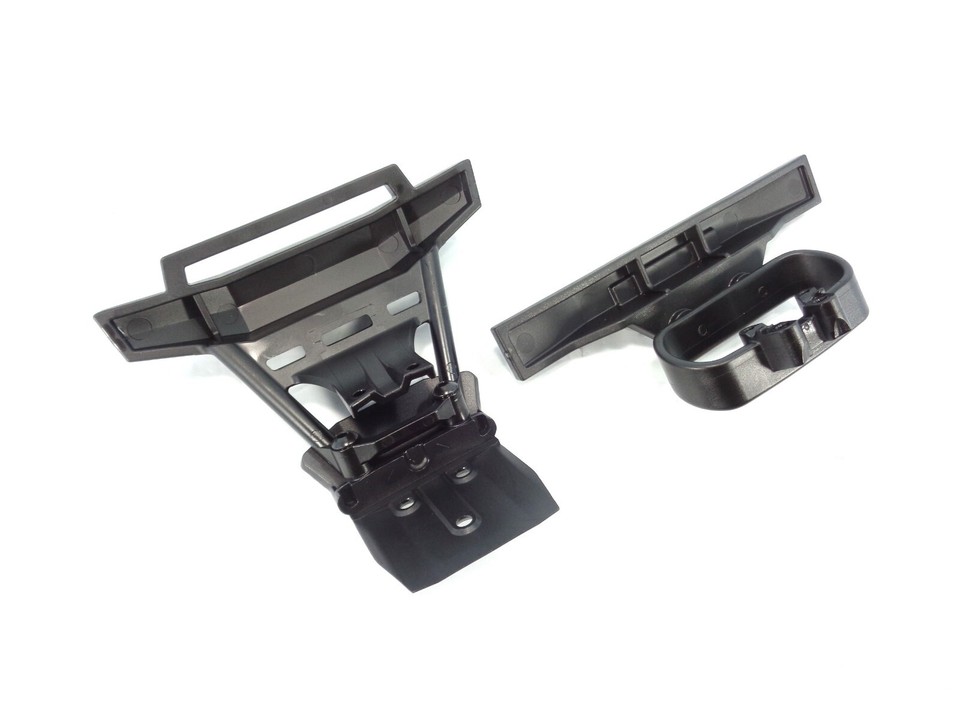 New Traxxas Stampede 4x4 Front and Rear Bumper Set Skid Plate with ...