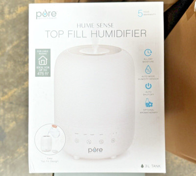 Pure Enrichment® HUME™ Sense Top Fill Humidifier - Patented Magnetic ...
