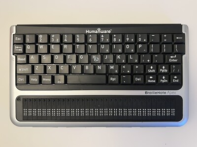 Humanware BrailleNote APEX QT32 Braille Notetaker Keyboard Note Taker ...