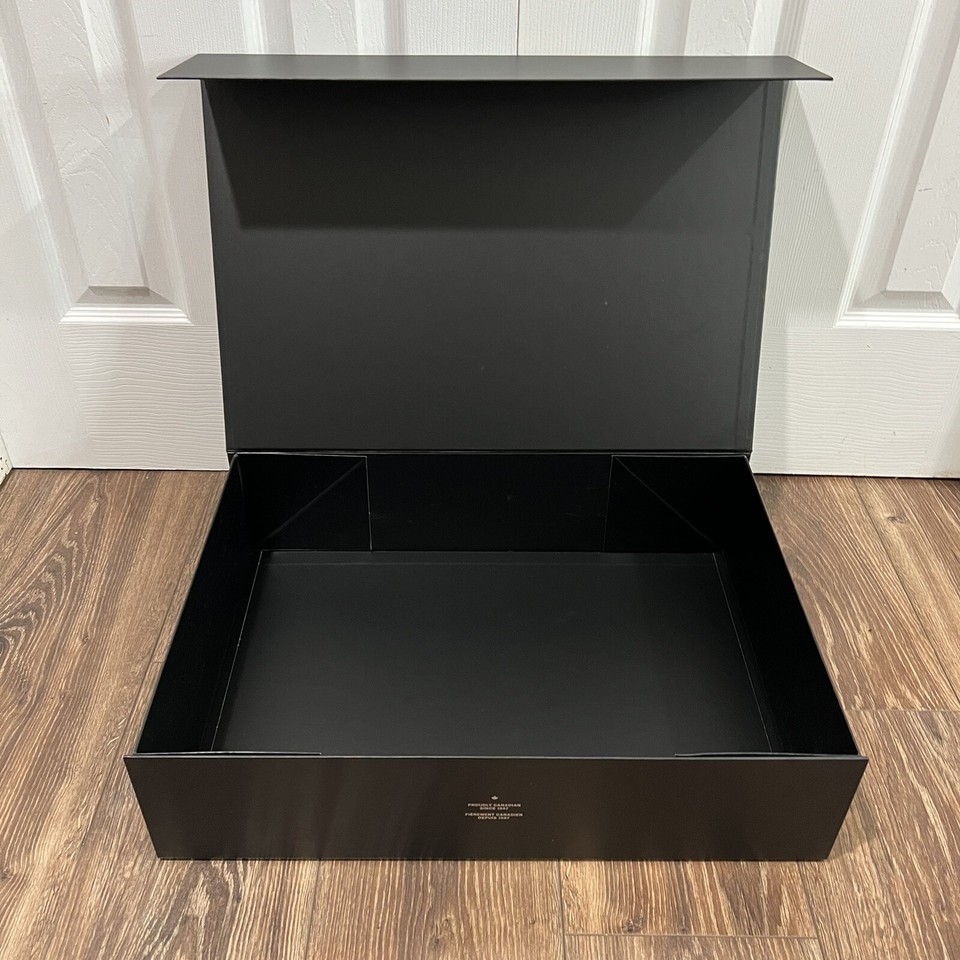 Canada Goose Arctic Program Box ONLY 21.5 In X 15 In X 5.5 In Black Pre ...