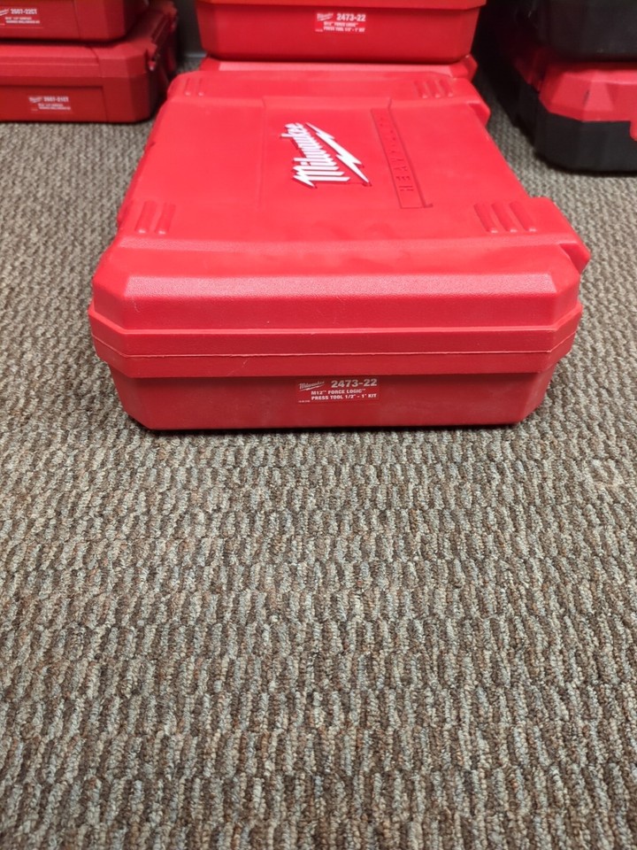 Milwaukee CASE FOR 2473-22 M12 Force Logic Press Tool Kit with Jaw BOX ...