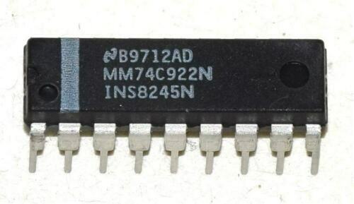 2PCS MM74C922N MM74C922 16-Key Encoder National Semiconductor DIP18 | eBay