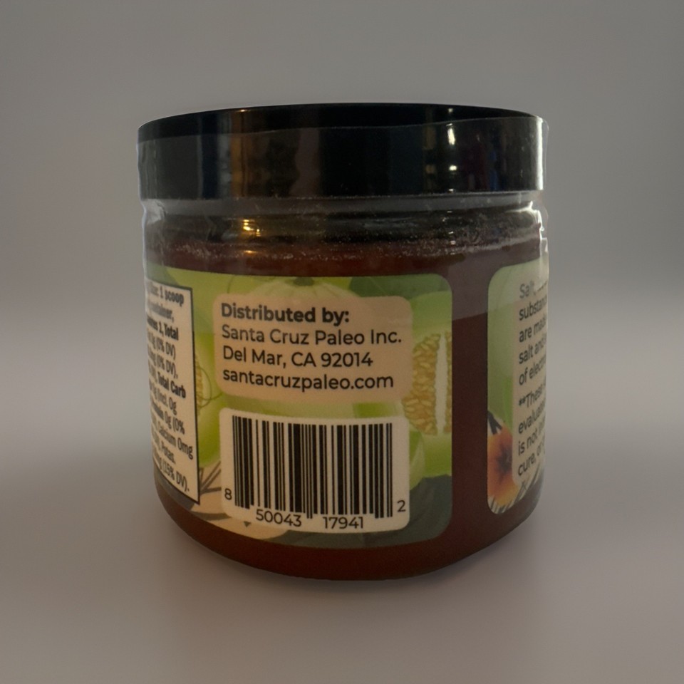 Santa Cruz Paleo Honeydew Melon Electrolytes Powder Sugar-Free Gluten ...