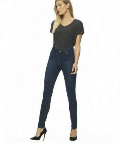 LEE 27 NWT Body Optix After Night Dark Denim Enhancement Low Rise ...