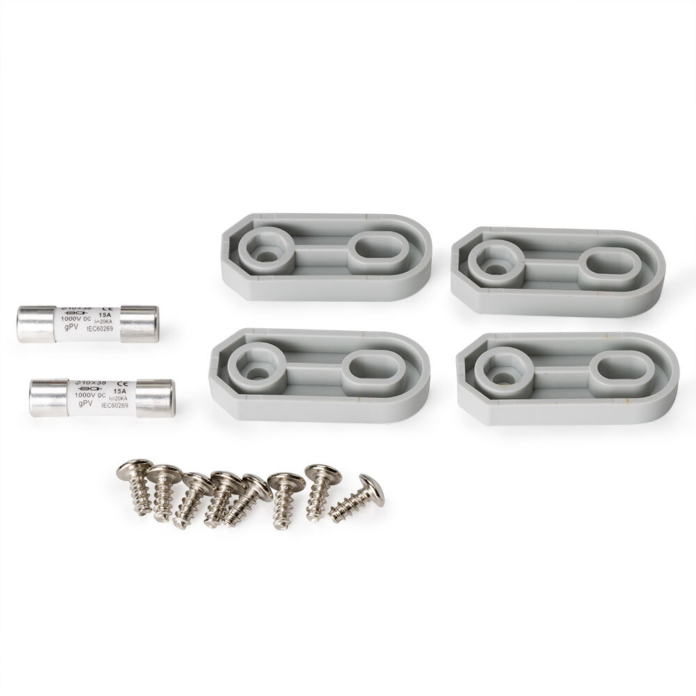 6 String Solar PV Combiner Box Junction Box 15A DC fuse 63A DC Circuit ...