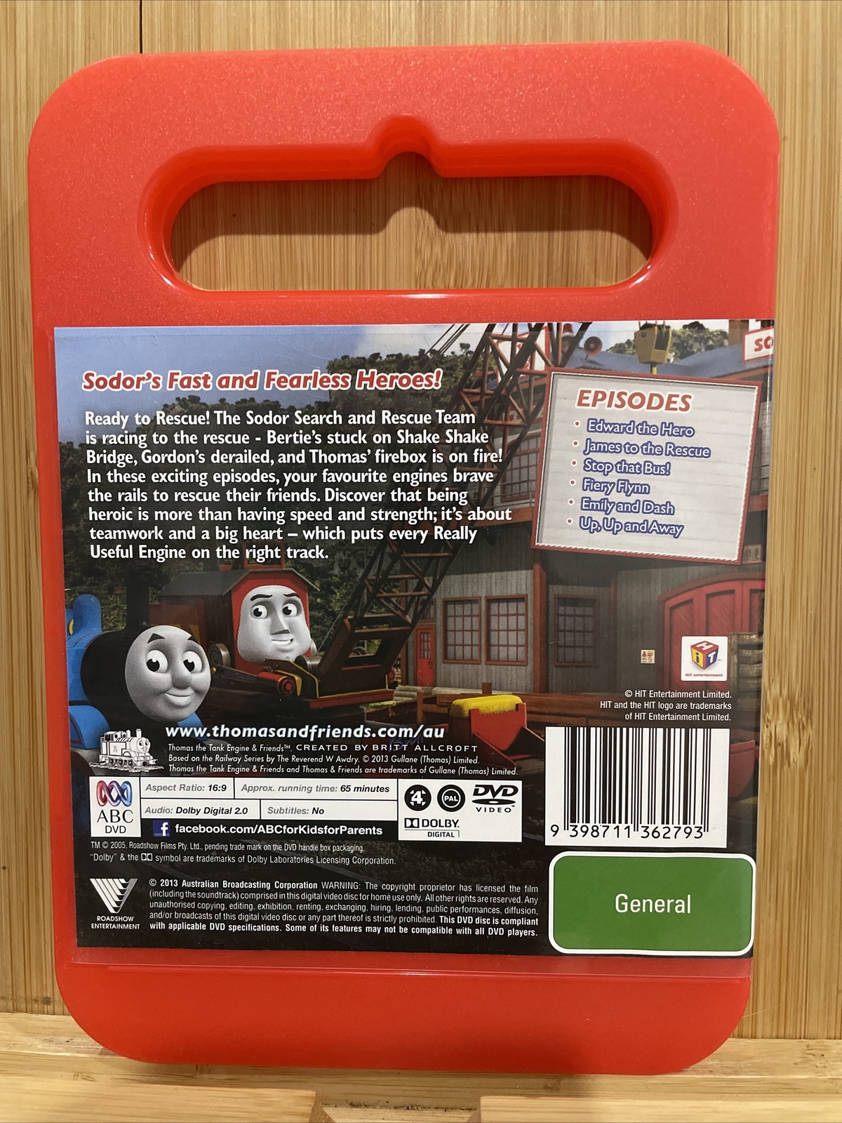 Thomas & Friends - Rescue On The Rails DVD - Region 4 9398711362793 ...