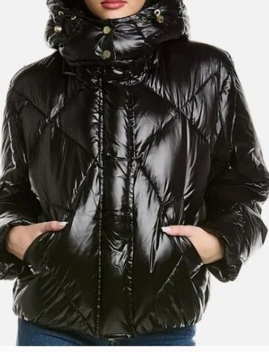 NWOT Nicole Benisti Series Bea Quilted Down Coat Black size XS | eBay