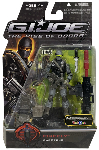 GI Joe Rise of Cobra Movie Firefly Saboteur Action Figure NEW Toys R Us ...