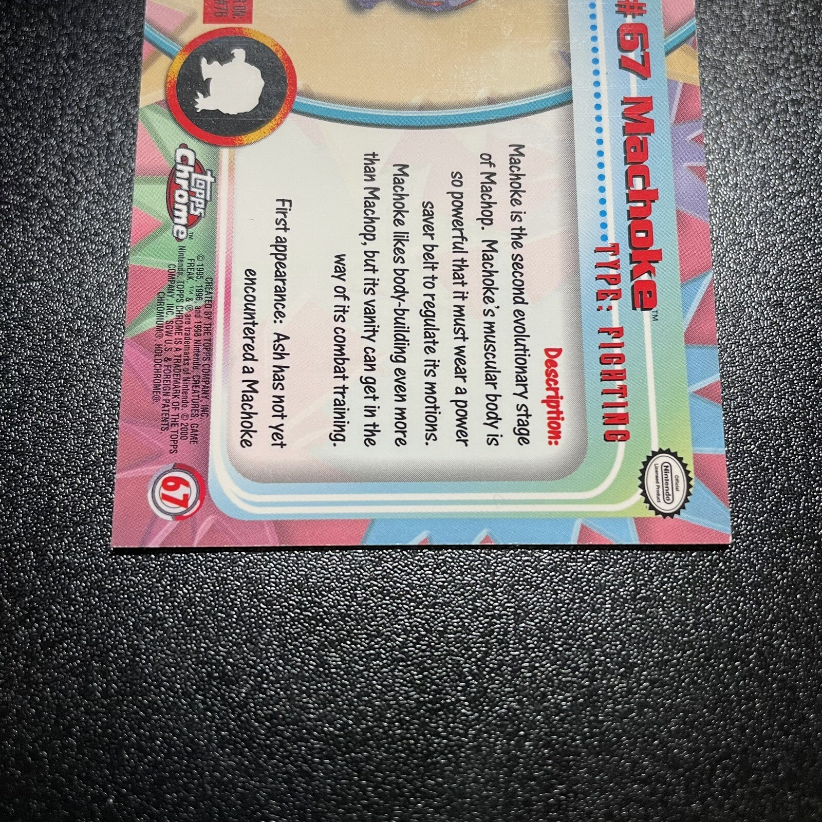 2000 Topps Chrome Pokemon #67 Machoke | eBay