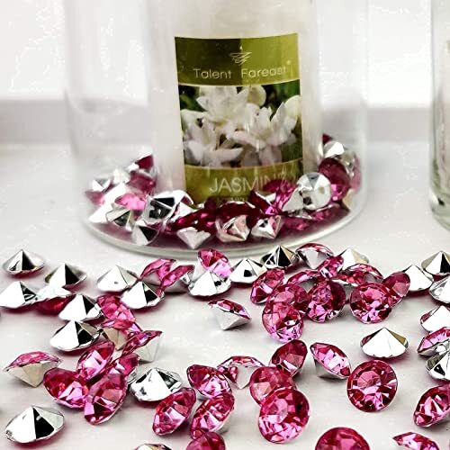 780 Pcs 0.4 Inch Acrylic Diamonds Gems Rhinestones Table Scatters Bulk ...