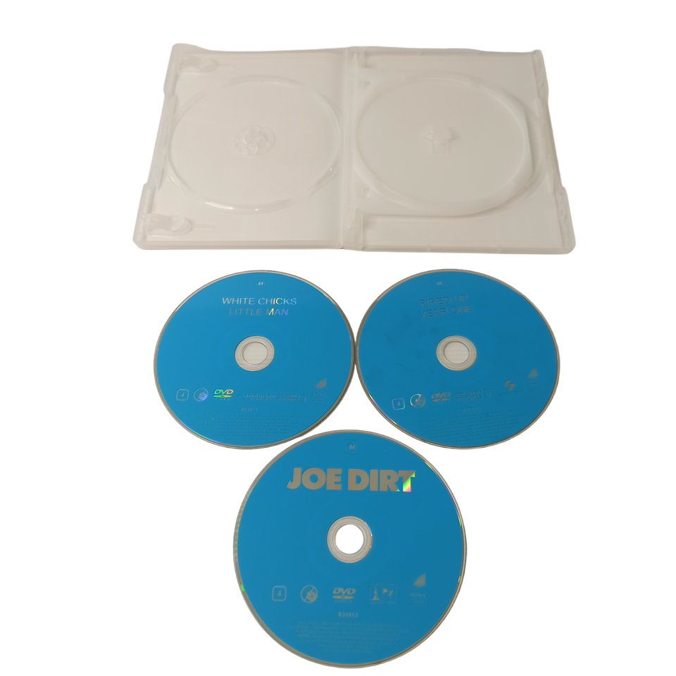 Fired Up Joe Dirt Little Man White Chicks Year One (5) DVD Comedy Box ...