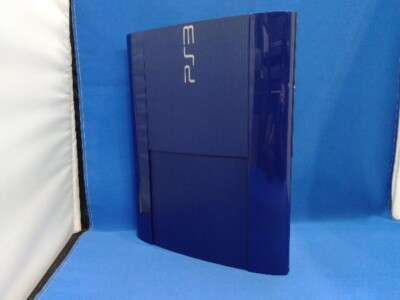 PS3 Azurite Blue CECH 4000B 250GB Console Full Accessories Super Slim ...