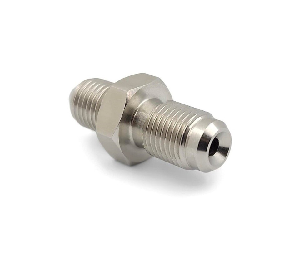 Stainless M10x1.0 to 3AN Fitting Adapter For Brake Clutch Fuel Turbo ...