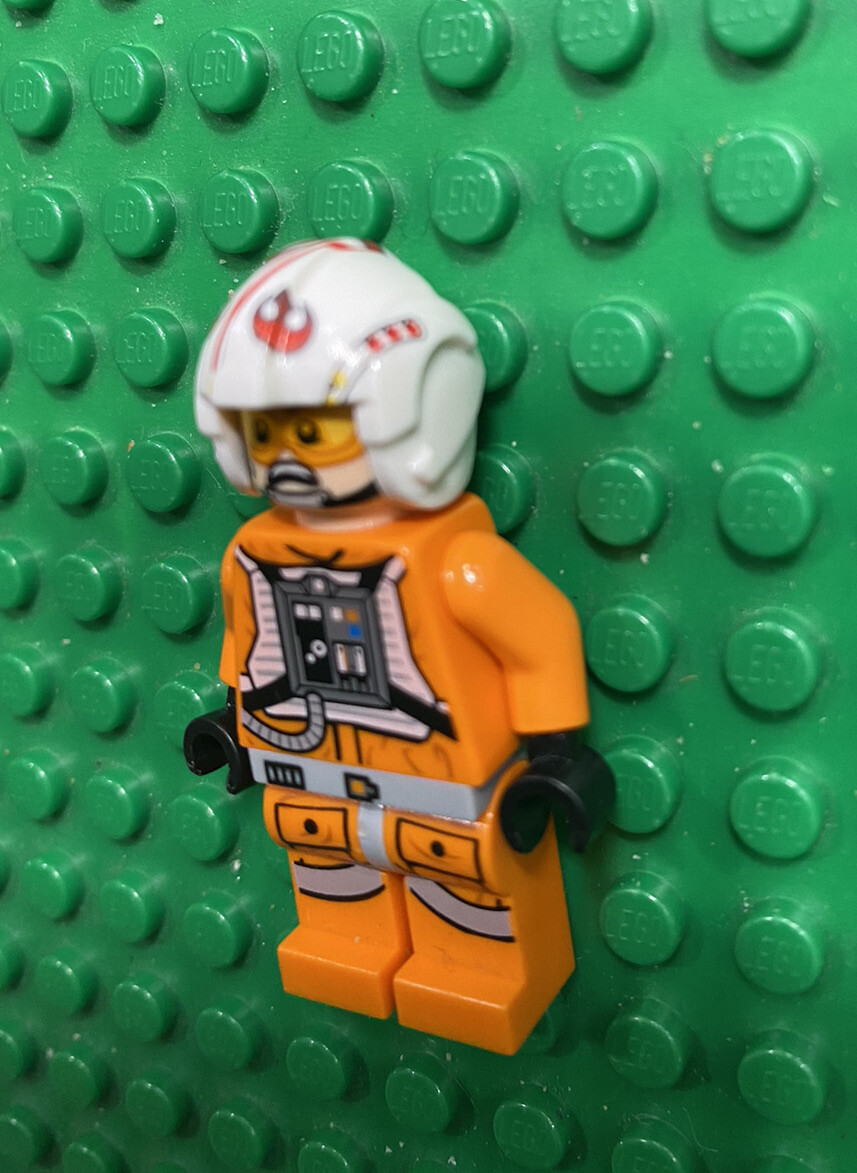 LEGO Luke Skywalker Pilot STAR WARS Minifigure set 75014 sw0461 ...