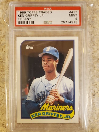 1989 Topps Traded Tiffany Ken Griffey Jr. RC #41T PSA 9 Mint | eBay