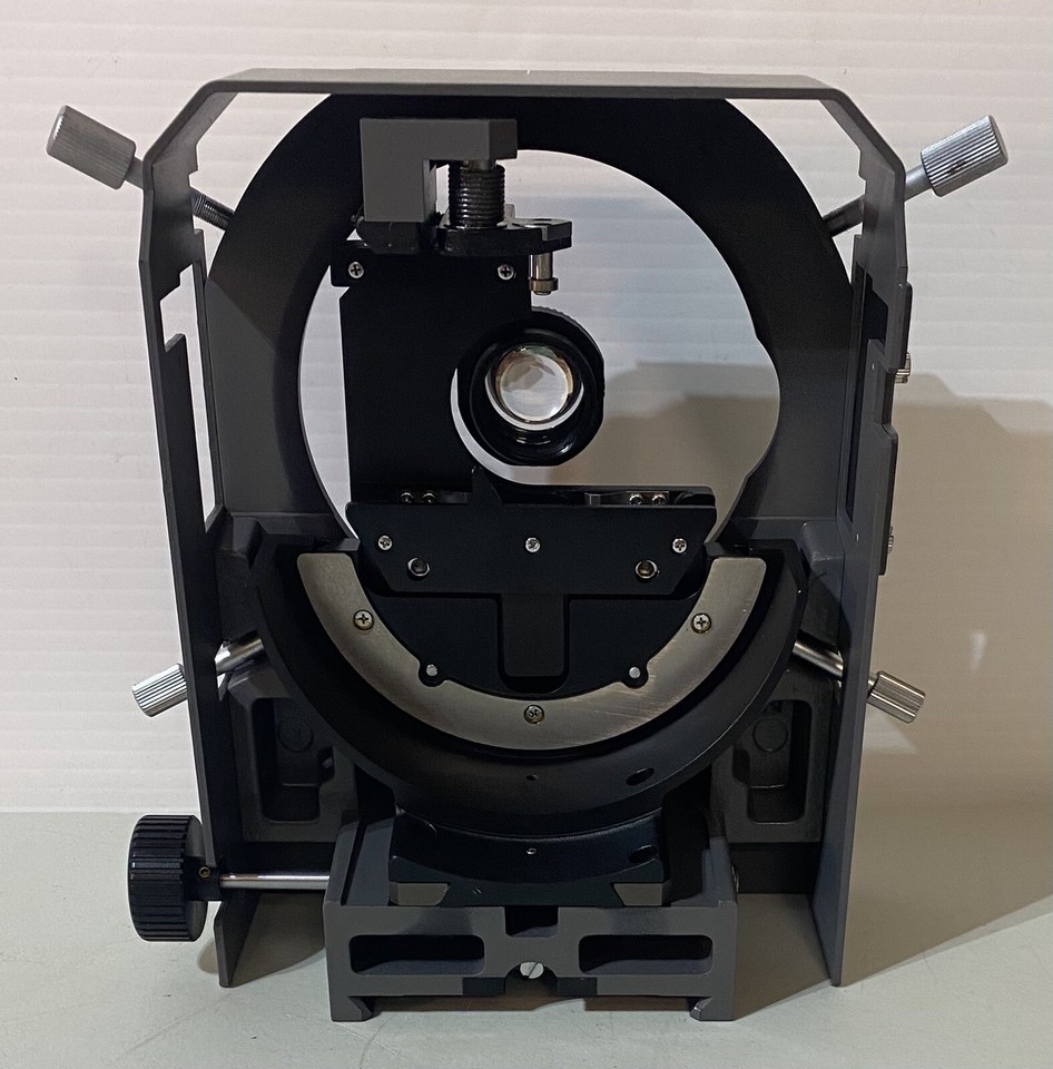 Olympus Vanox Microscope Stage Carrier with condenser top lens | eBay