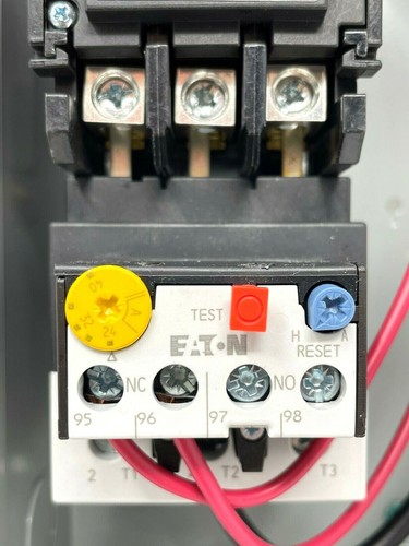 EATON MAGNETIC MOTOR STARTER 5HP 208 / 230V SINGLE PHASE AIR COMPRESSOR ...