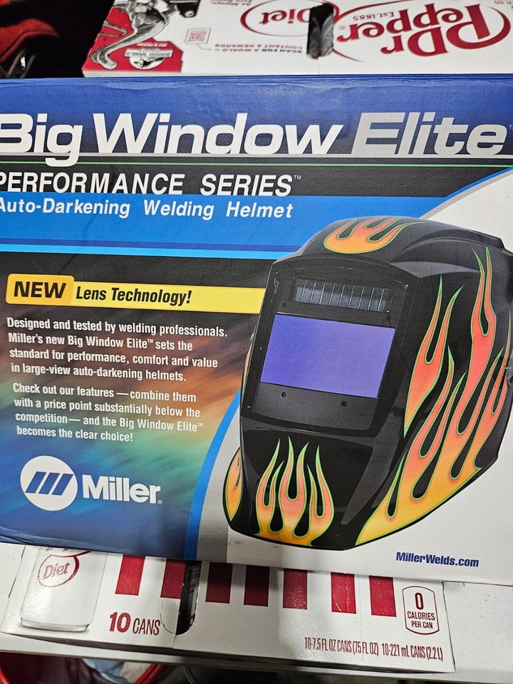 Miller Elite Auto-Darkening Welding Helmet - Rare | eBay
