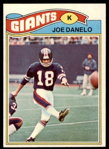 1977 TOPPS JOE DANELO RC NEW YORK GIANTS #346 | eBay