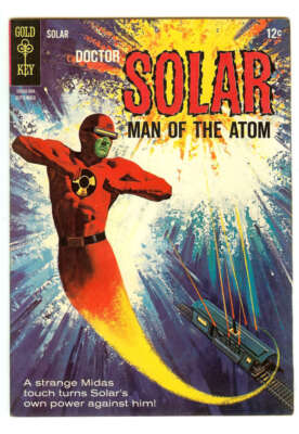 DOCTOR SOLAR, MAN OF THE ATOM #14 7.5 // GEORGE WILSON COVER GOLD KEY ...