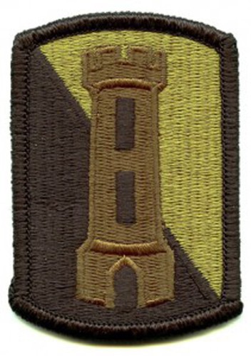 US Army 168th Engineer Brigade OCP Scorpion Hook Back Military Patches ...
