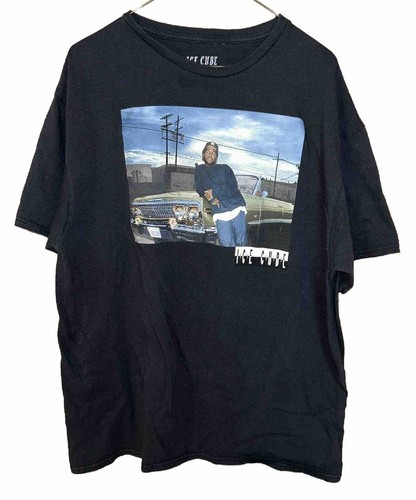 MEN’S BLACK ICE CUBE IMPALA BOYZ IN THE HOOD GRAPHIC T SHIRT SHORT ...