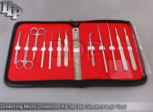 Dissecting Micro Dissection Kit Set Bio Student Lab Tool Teachers ...
