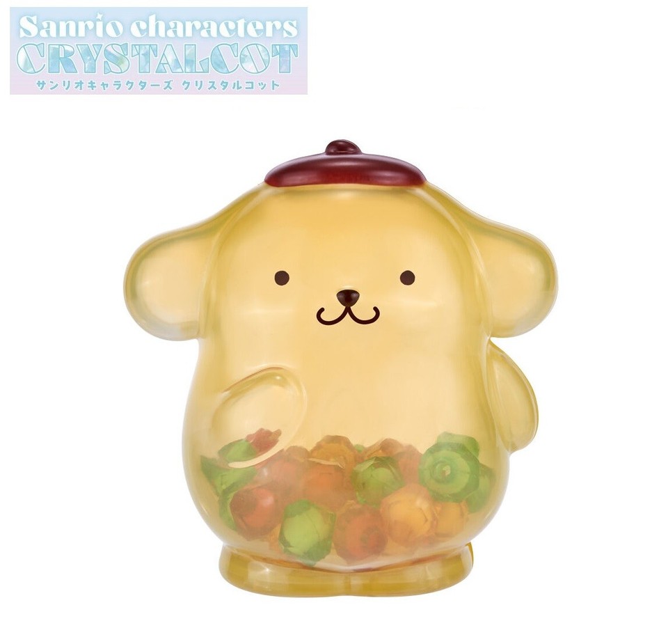 Sanrio Characters Crystal Cot Mini Figure My Melody Kuromi Cinnamoroll ...