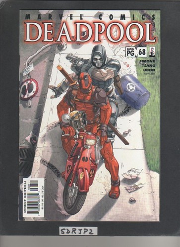 DEADPOOL #68 NM BLACK SWAN TASKMASTER RATBAG 2002 ALVIN LEE COVER GAIL ...