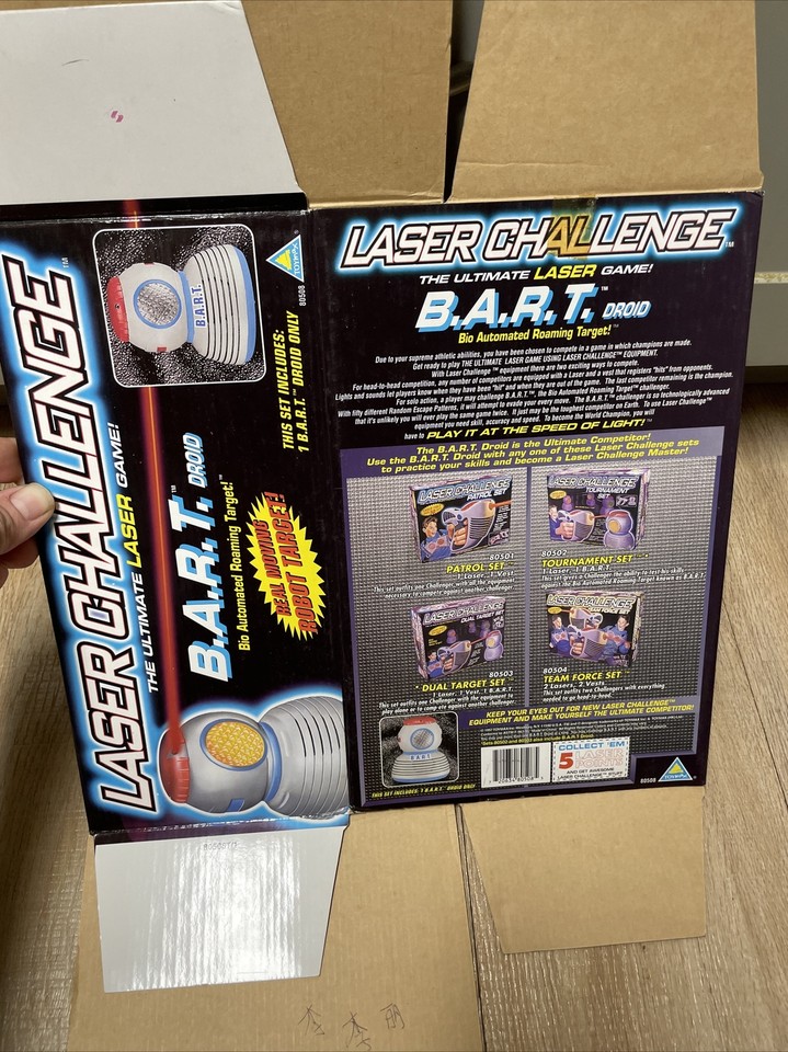 1997 Laser BART Droid Original Factory Box 📦 | eBay