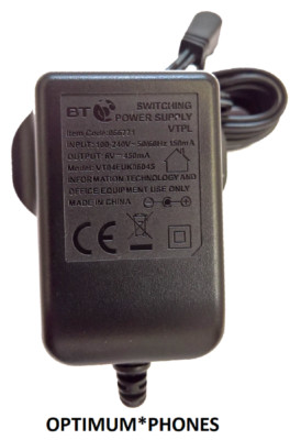 BT3520 BT 3520 REPLACEMENT MAIN BASE & ADD ON BASE UNIT POWER ADAPTOR ...