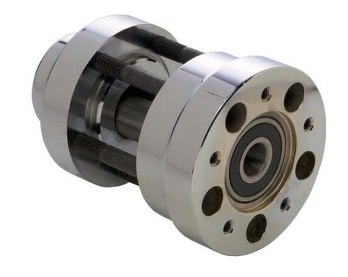 2008-Up Harley Chrome Rear Wheel Hub with ABS 200 mm Tire Fat Baggers ...