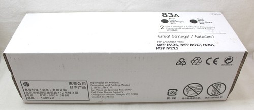 HP 83A Black Print Cartridges CF283AD HP Laserjet Pro 888793635179 | eBay