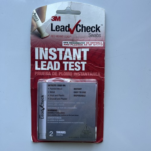 3M Leadcheck Disposable Non-Staining Lead Detection Swabs | eBay