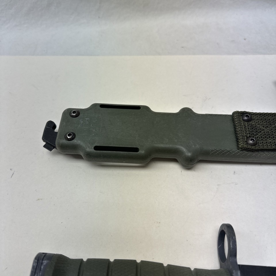 USGI Ontario Knife M9 PHROBIS III Military Fixed Blade Saw Tooth Sheath ...