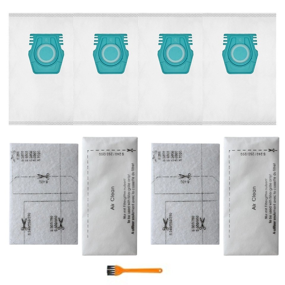 Replacement Dust Bags 5-layer Microfiber Construction Cleaning Brush ...