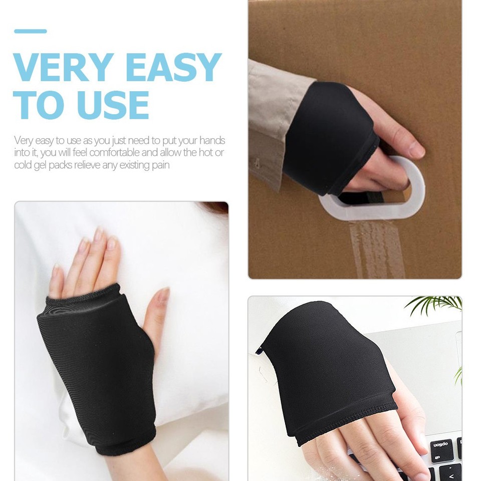 Mild Gel Cold Compress Hand Wrist Sleeve Ache Relieving Wrist Brace ...