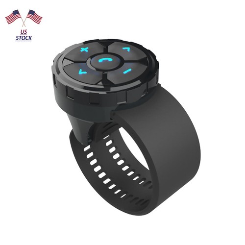 Wireless Bluetooth Media Button Remote Controller Car Motorcycle Bike ...