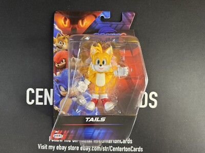 Sonic The Hedgehog 3 Movie TAILS Figure Toy Jakks 2024 5” Rare Brand ...