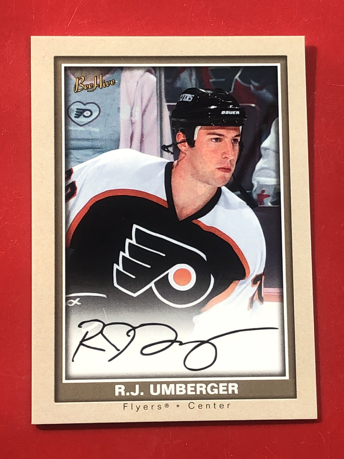 2005-06 Upper Deck Bee Hive RJ Umberger #134 Rookie | eBay