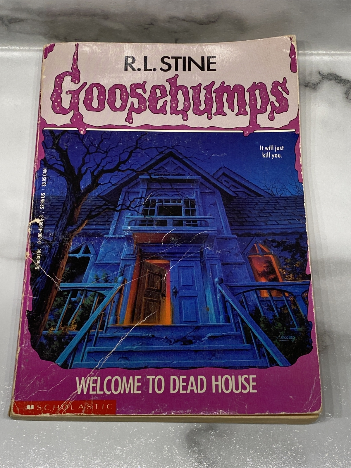 VTG Goosebumps Book #1 Welcome to Dead House UNNUMBERED R.L. Stine | eBay