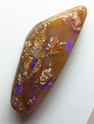 Australian Boulder Crystal Pipe Opal 35.49ct Queensland Natural Stone ...