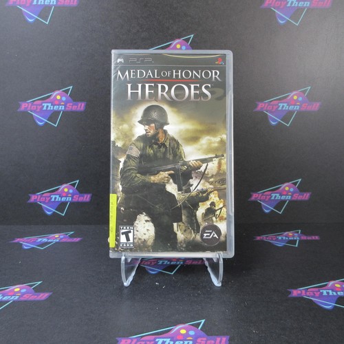 Medal of Honor Heroes Sony PSP AD Complete CIB - (See Pics) 14633152876 ...
