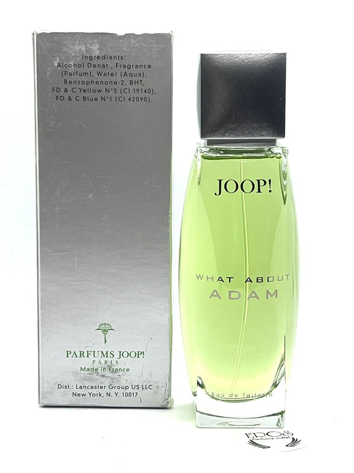 New in Open Box JOOP! WHAT ABOUT ADAM Eau de Toilette EDT Men Spray 4.2 ...