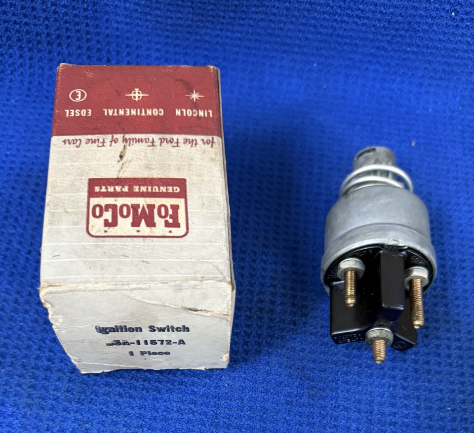 New NOS FoMoCo Ford 1952-1960 Car & Truck Ignition Switch B5A-11572-A ...