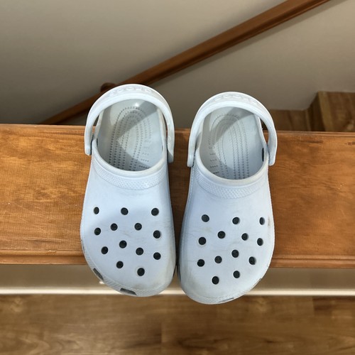 Crocs Classic Clogs Sky Blue/Light Blue/ Baby Blue/ Shoes J 4 Size | eBay