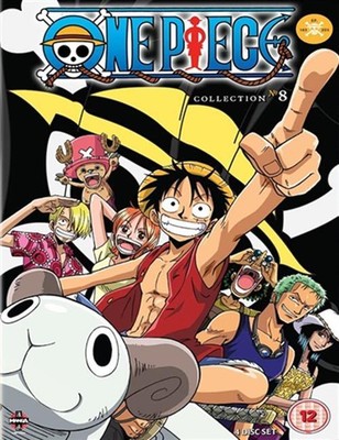 One Piece Collection 8 Episodes 183-205 Anime DVD Boxset 4 Disc Box Set ...